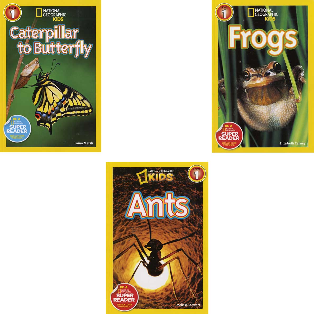 National Geographic Kids Readers Level 1 Set 1 - 10-Book Set