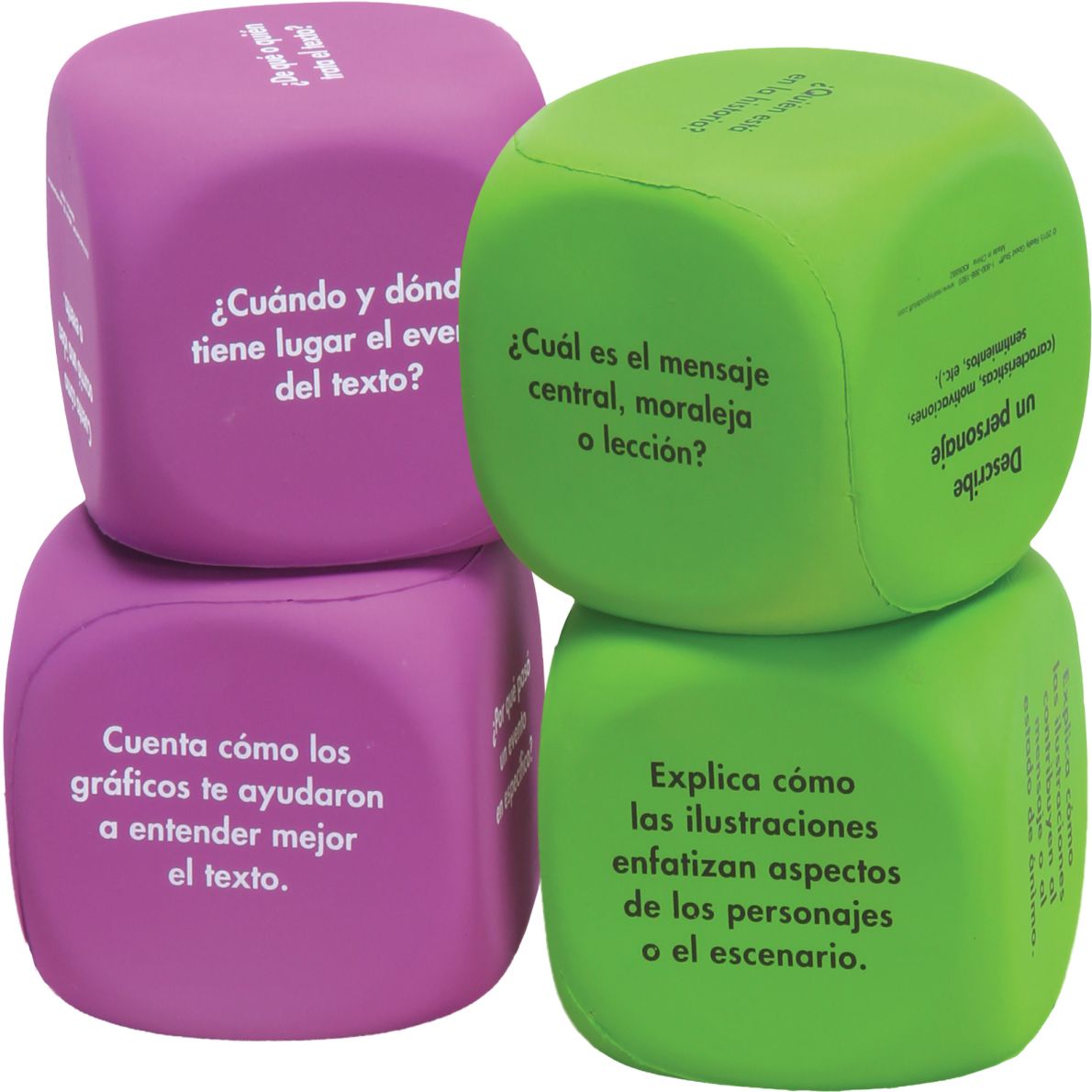 Really Good Stuff® Cubos de comprensión (Common Core Comprehension ...