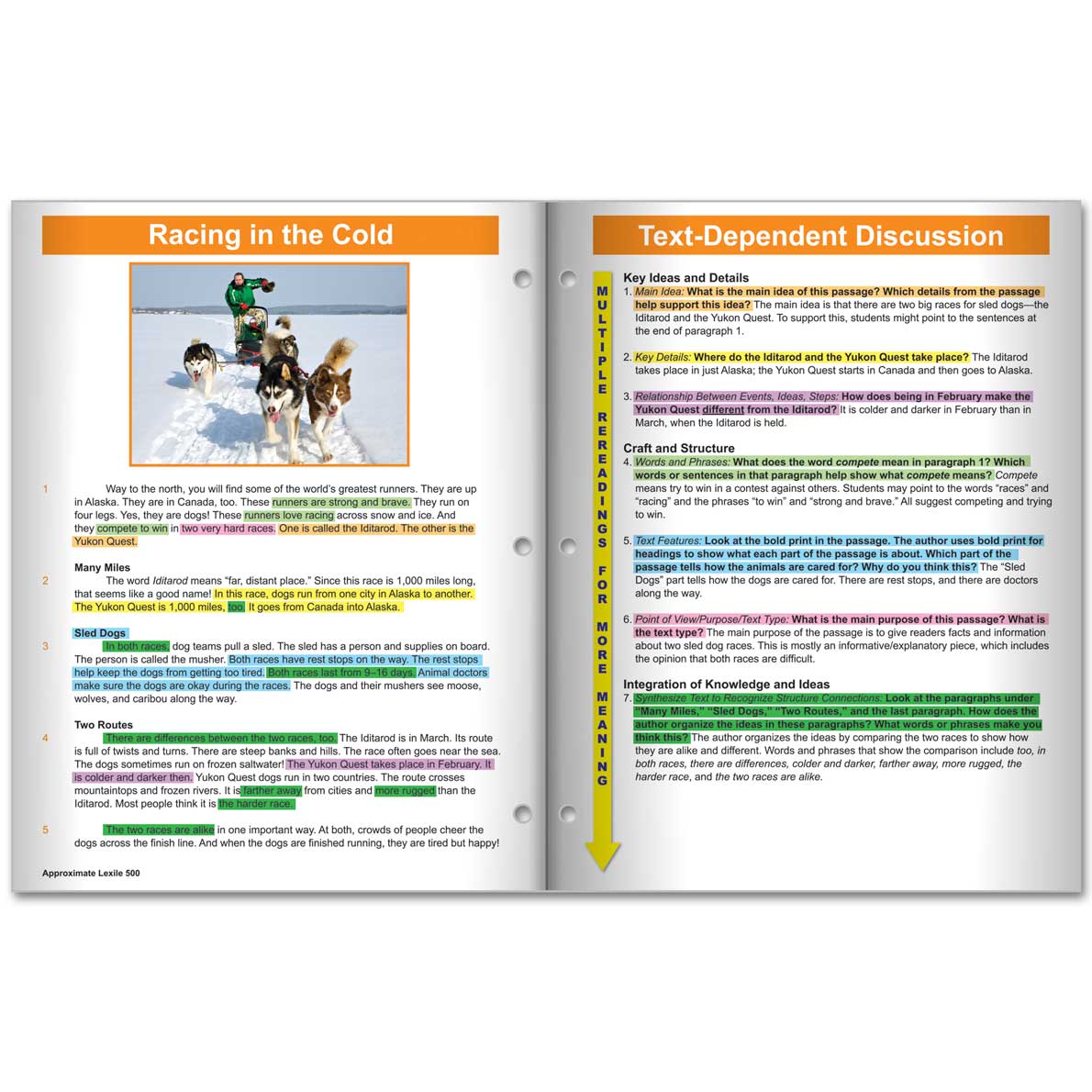 No Prep Close Reading Guided Passages - Grade 2