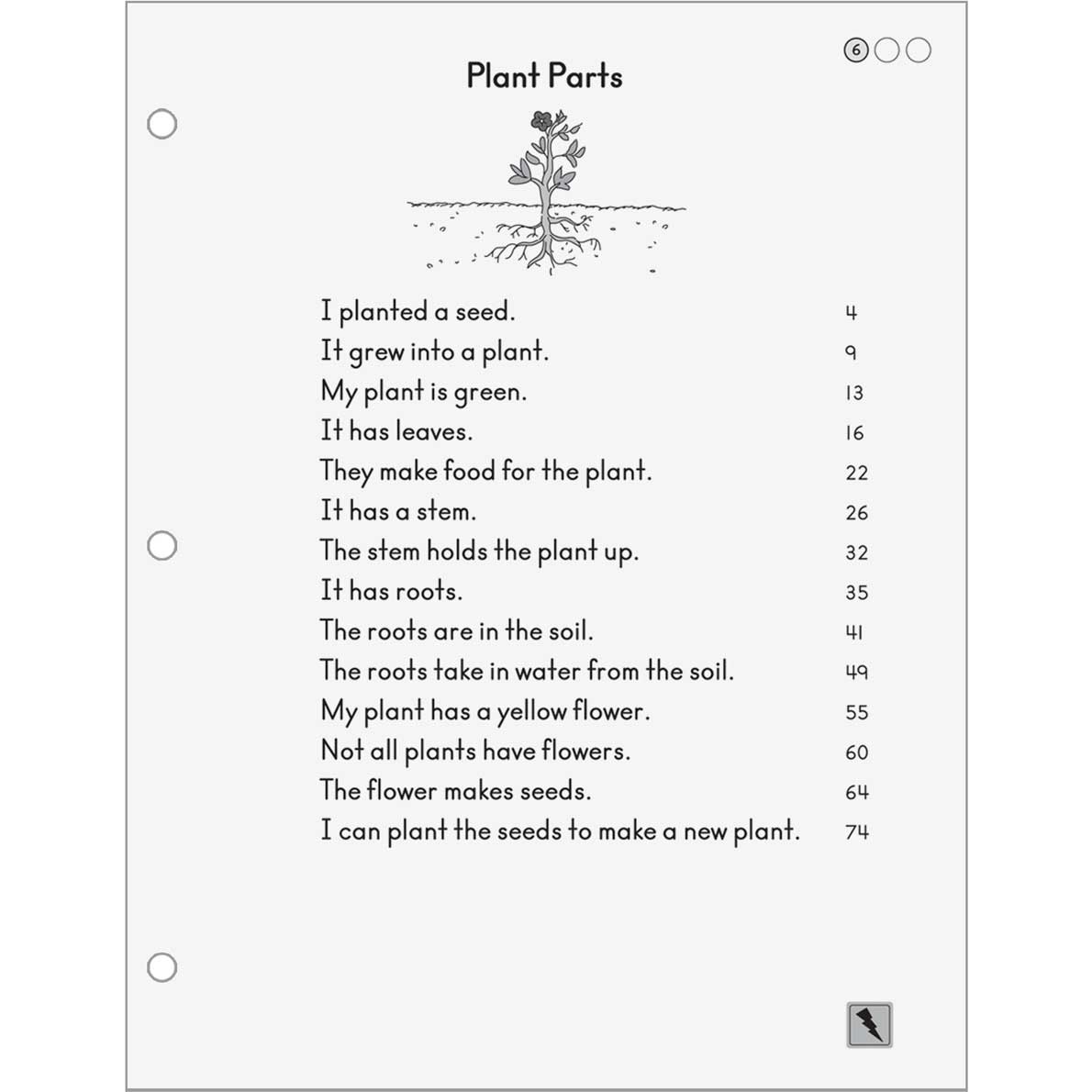 Fluency For Comprehension Science Passages - Grade 1