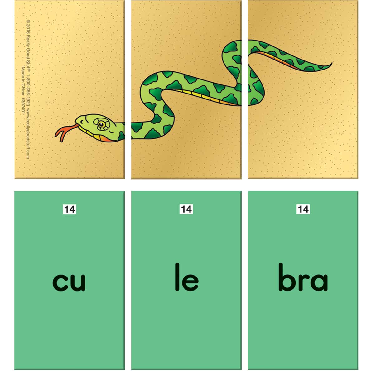 Spanish Syllable Puzzles (Rompecabezas De Silabas)