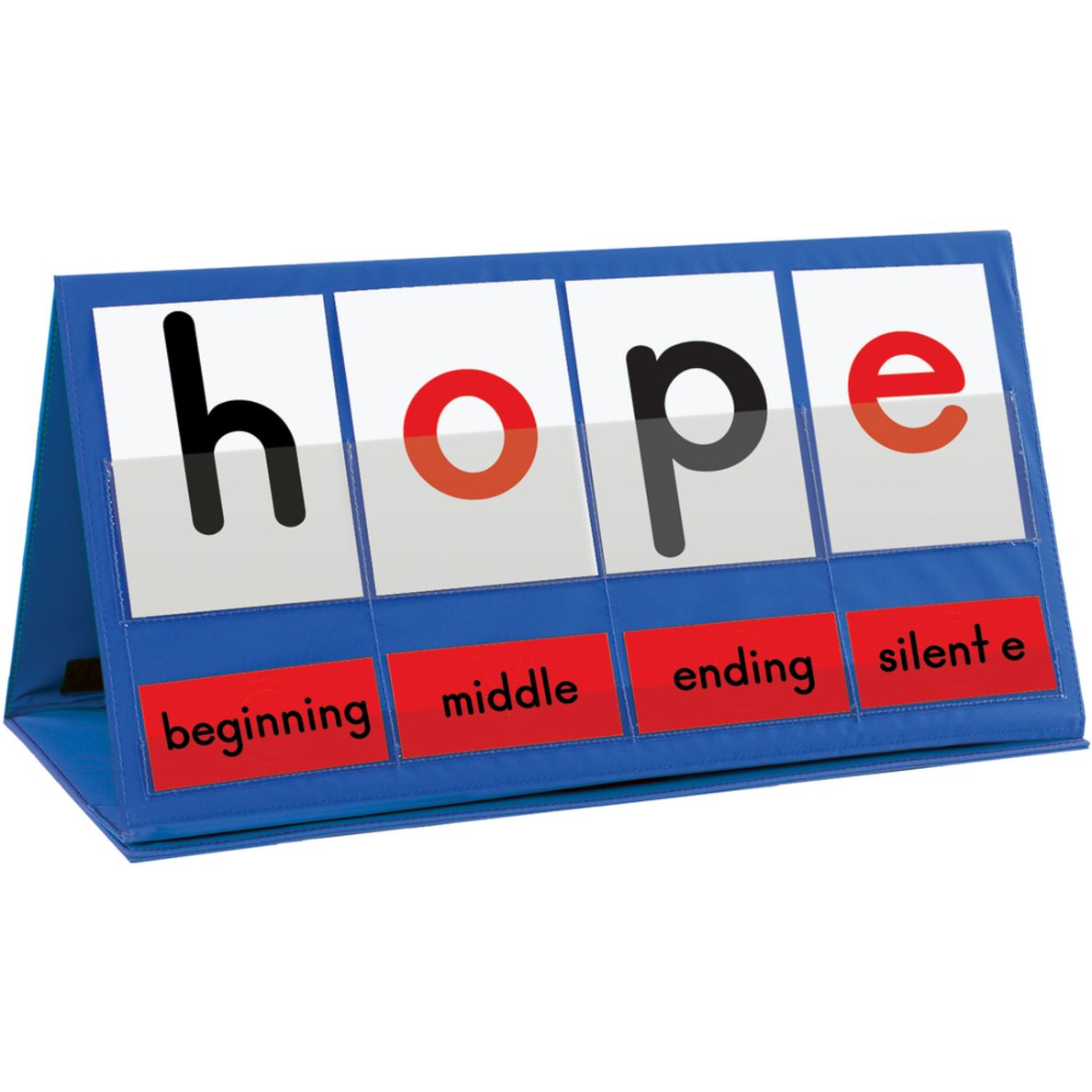 Really Good Stuff® Word Building Desktop Pocket Chart Tent and Cards ...