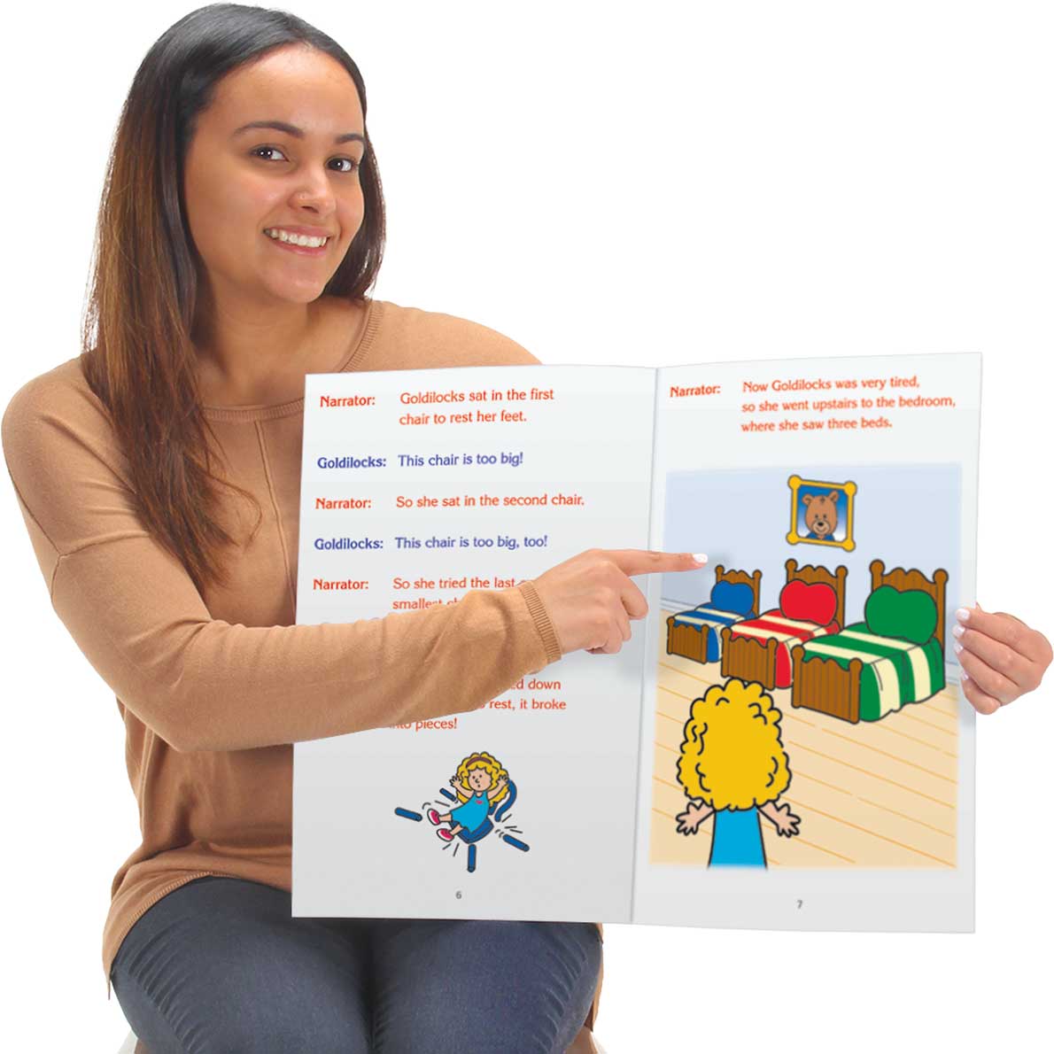 Really Good Readers' Theater - Goldilocks And The Three Bears Student ...