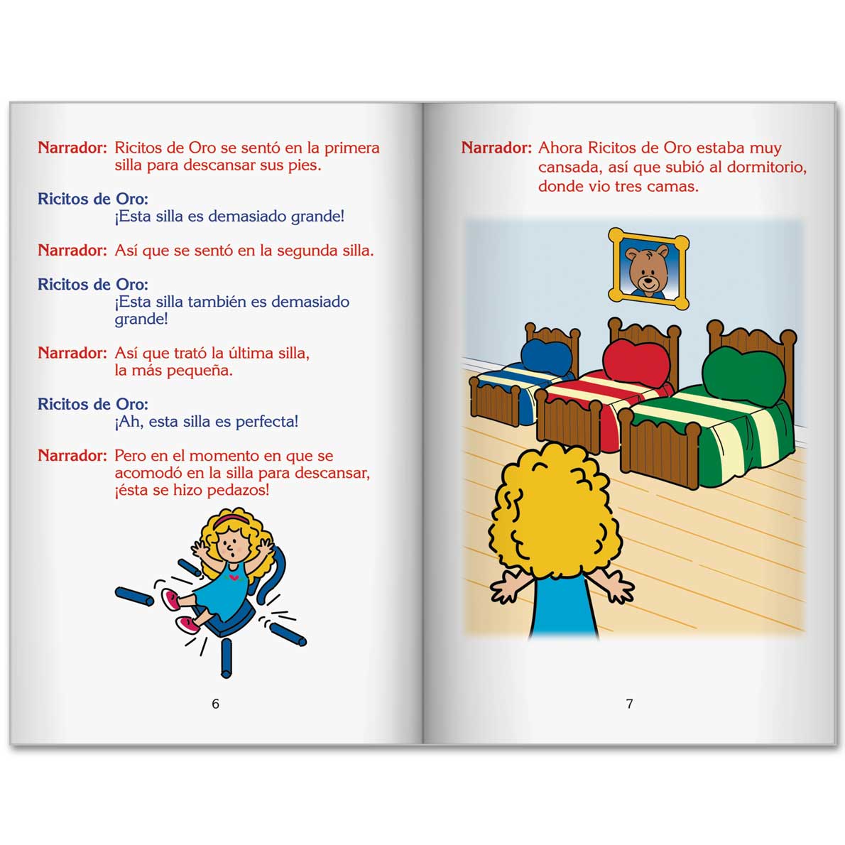 Really Good Spanish Readers' Theater: Goldilocks And The Three Bears ...