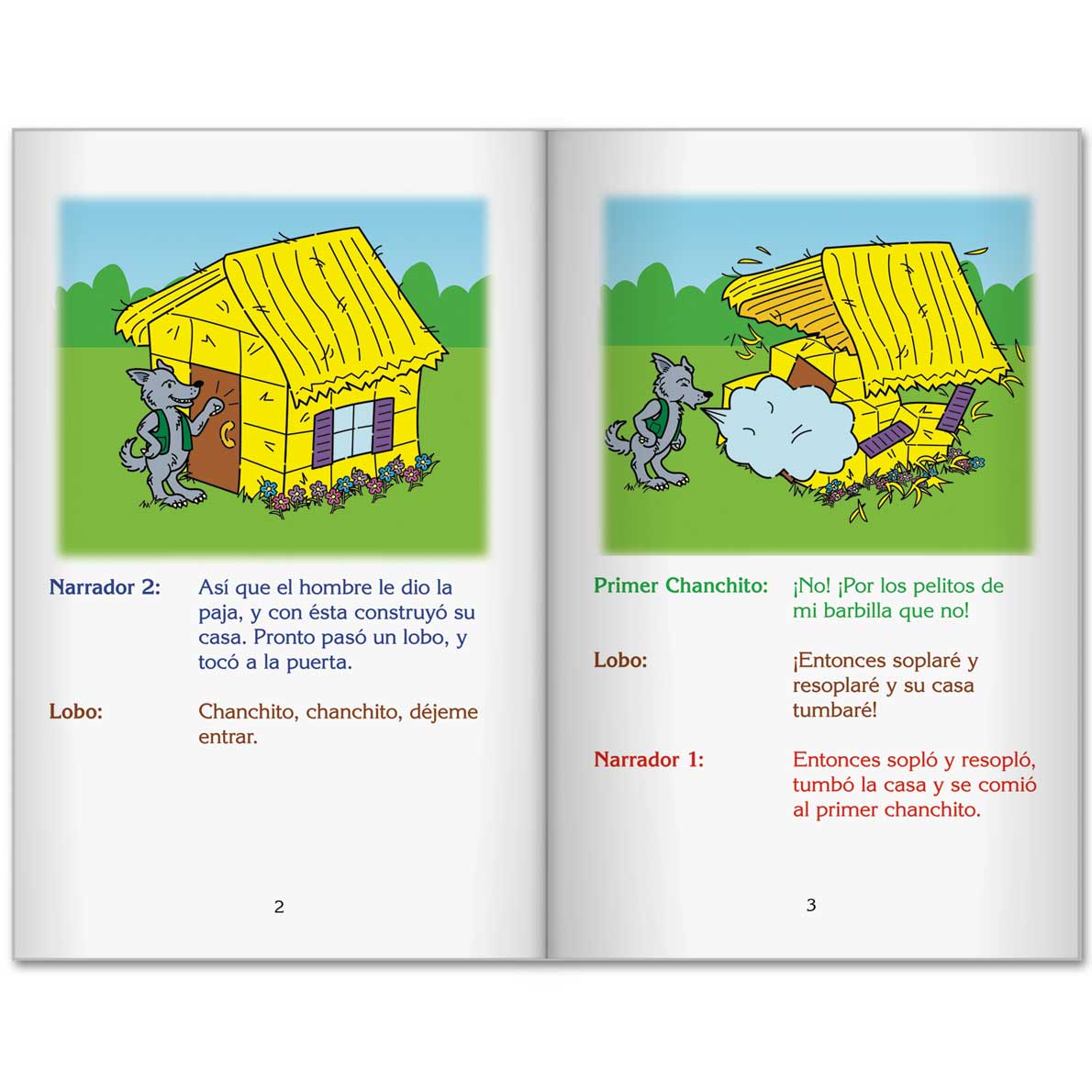 Really Good Spanish Readers' Theater: The Three Little Pigs (Teatro Del ...