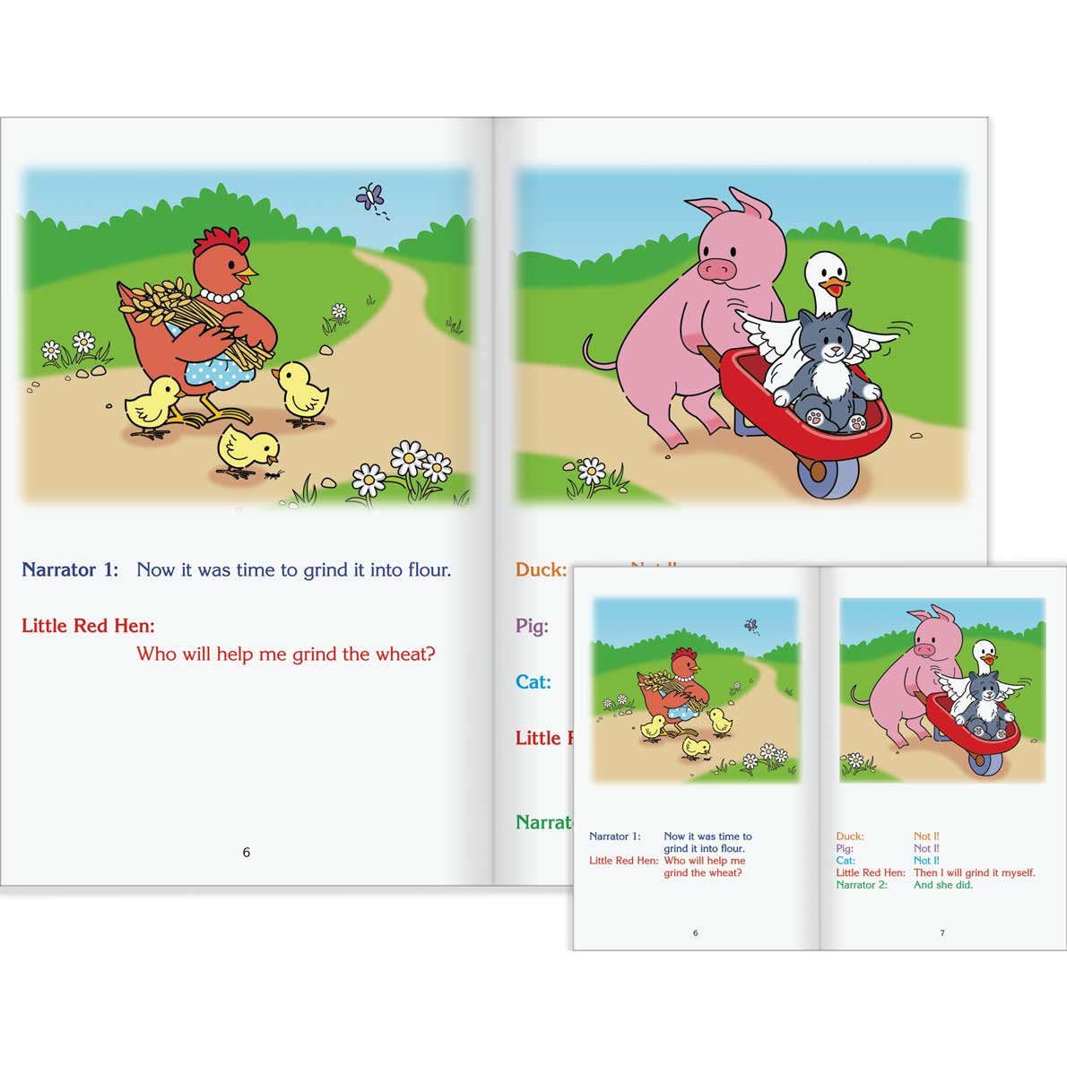 Really Good Readers' Theater - The Little Red Hen Student And Big Book Set