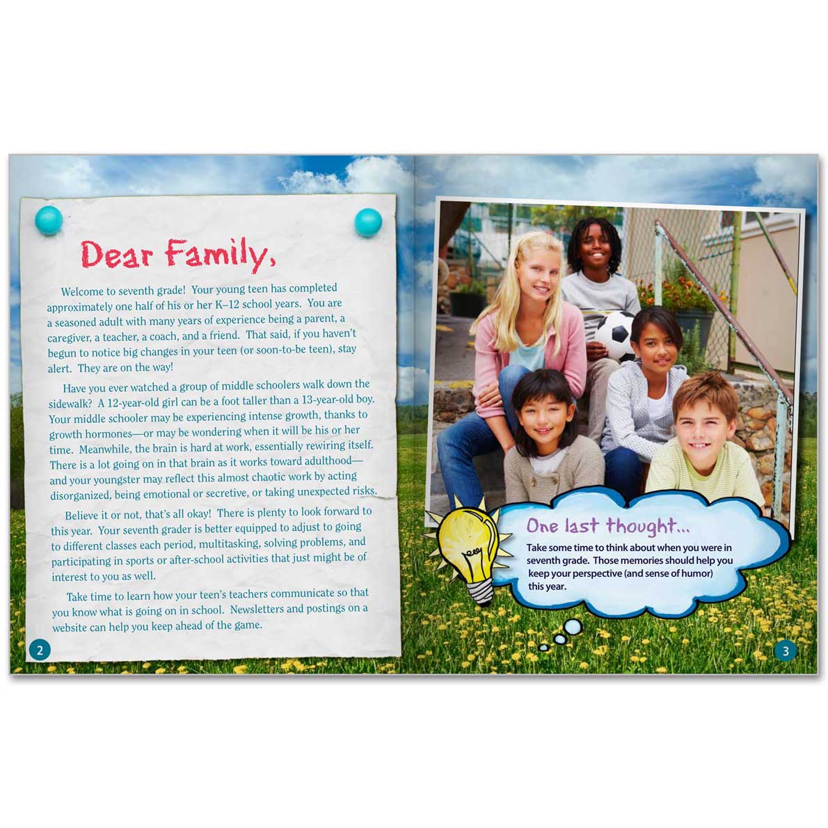 Seventh Grade Parent Guide For Your Child's Success Book