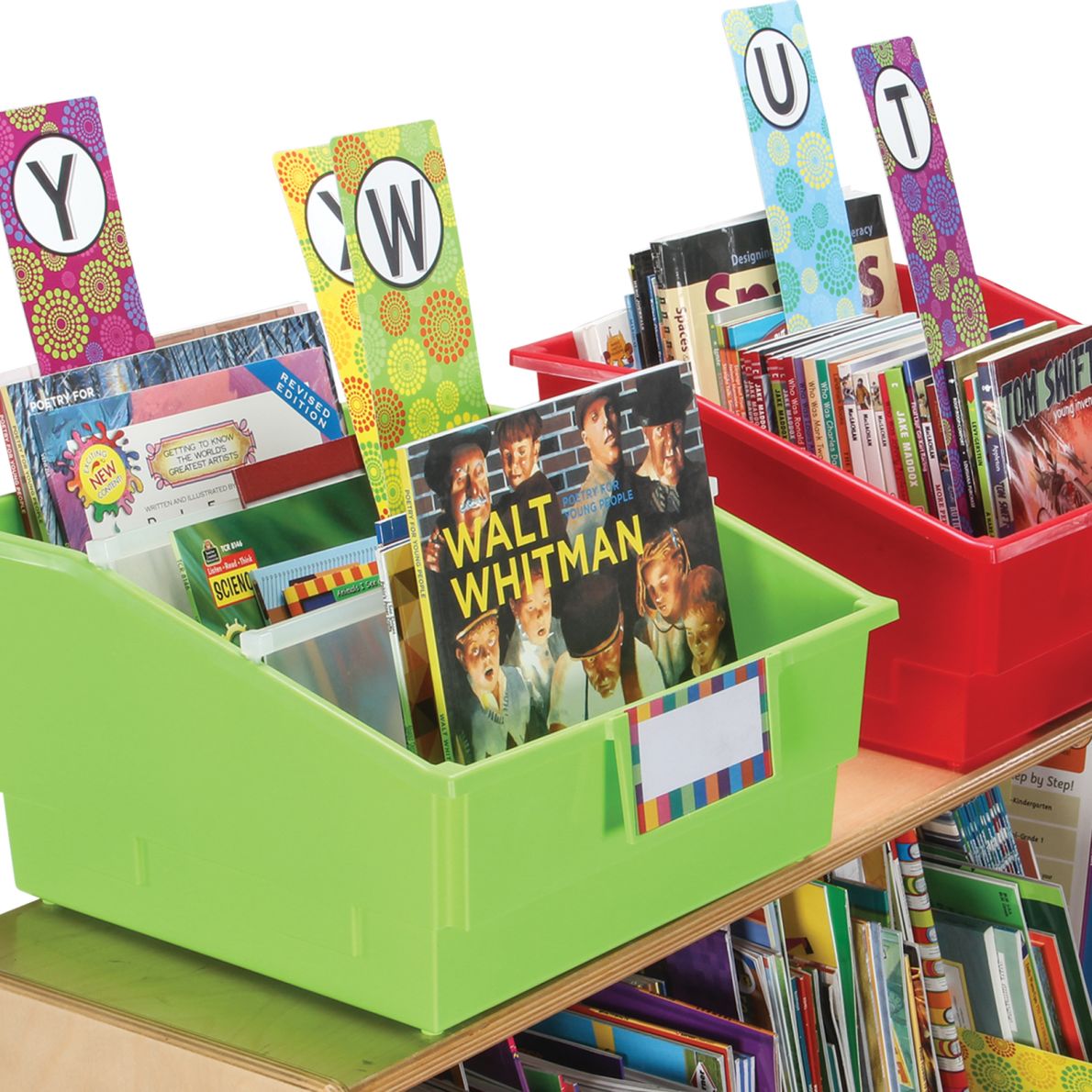 Classroom Library Alphabet Book Dividers - 26 dividers