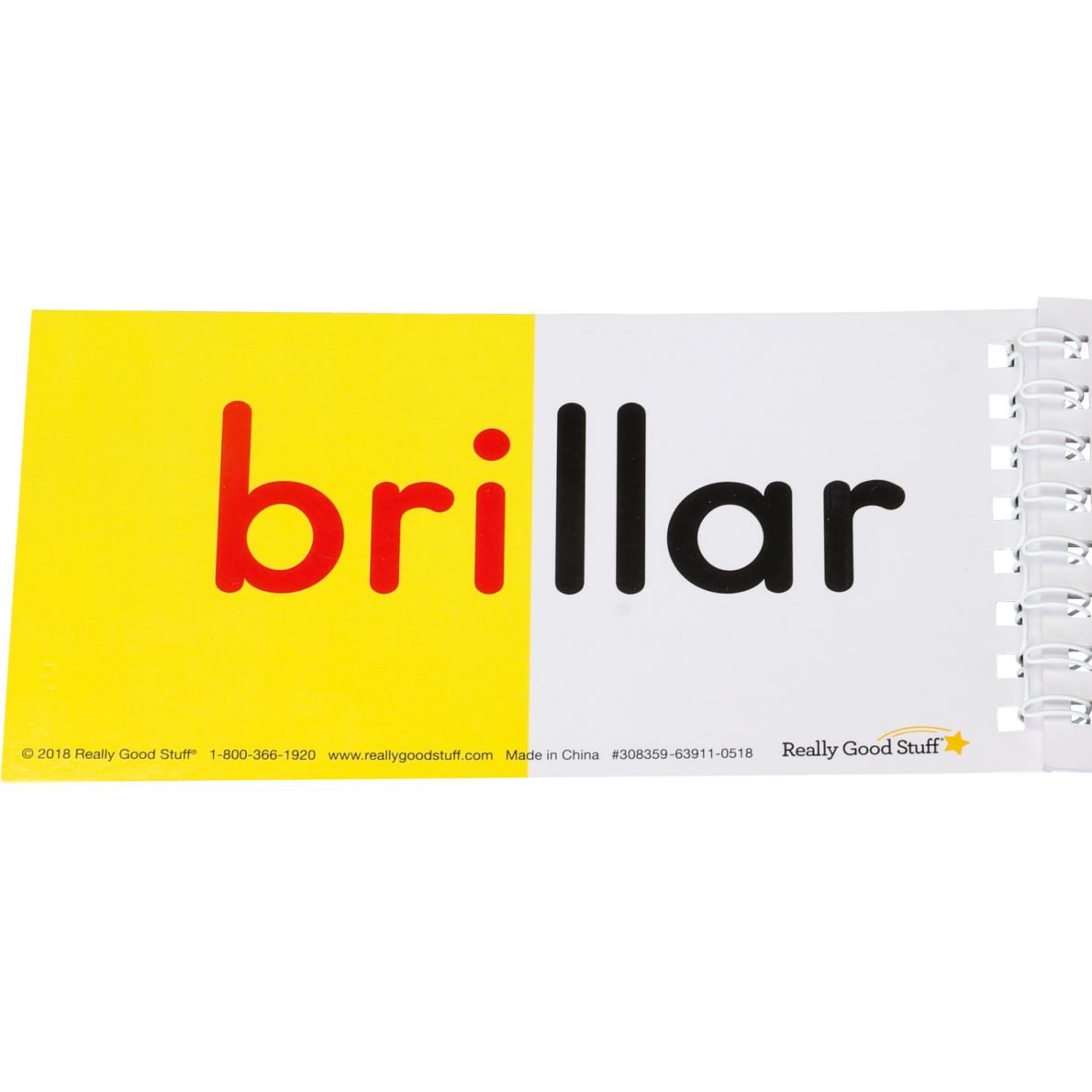 Really Good Stuff® Libros de Sílabas Compuestas (Spanish Advanced ...