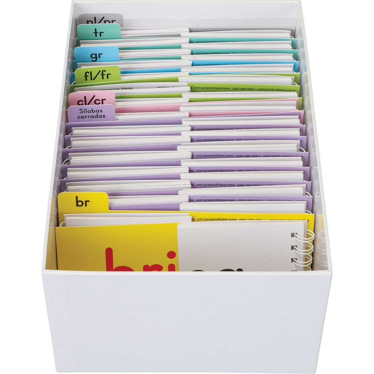 Really Good Stuff® Libros de Sílabas Compuestas (Spanish Advanced ...