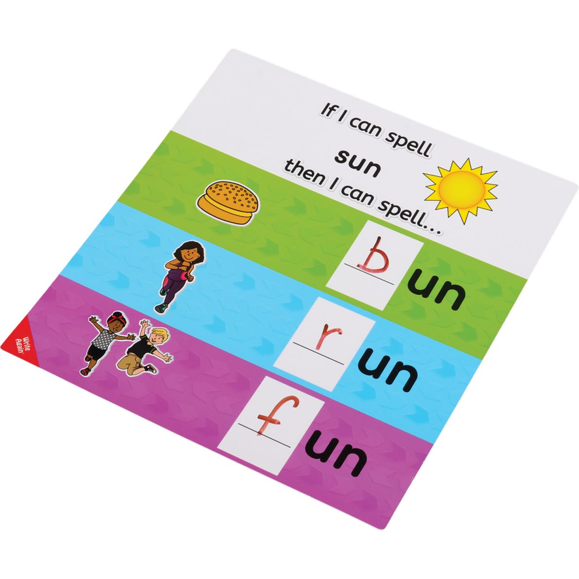 Really Good Stuff® 'If I Can Spell' CVC Word Family Puzzles - 20 cards ...