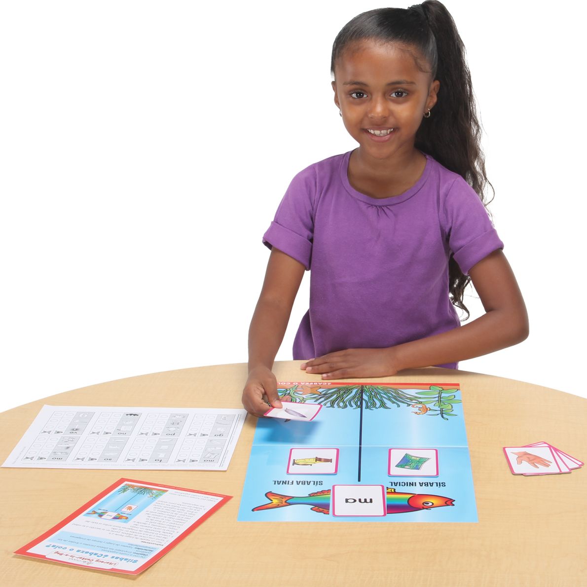 Centro de aprendizaje™: Grades K-1 Sílabas ¿Cabeza O Cola? (Spanish ...