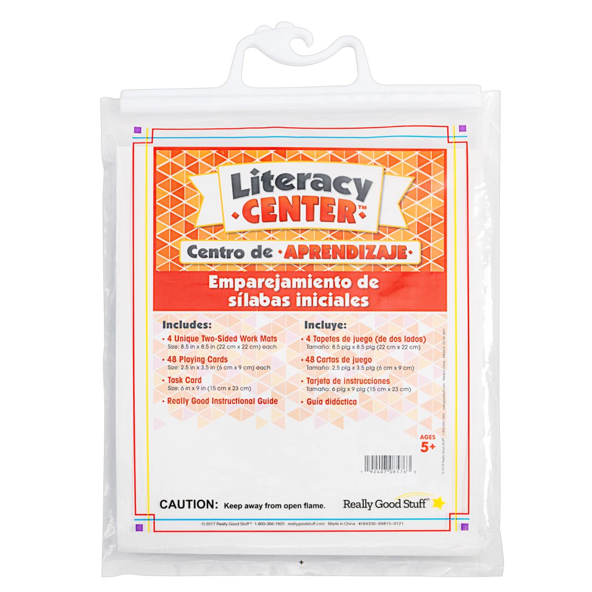 Centro de Aprendizaje™: Emparejamiento de Sílabas Iniciales (Spanish ...