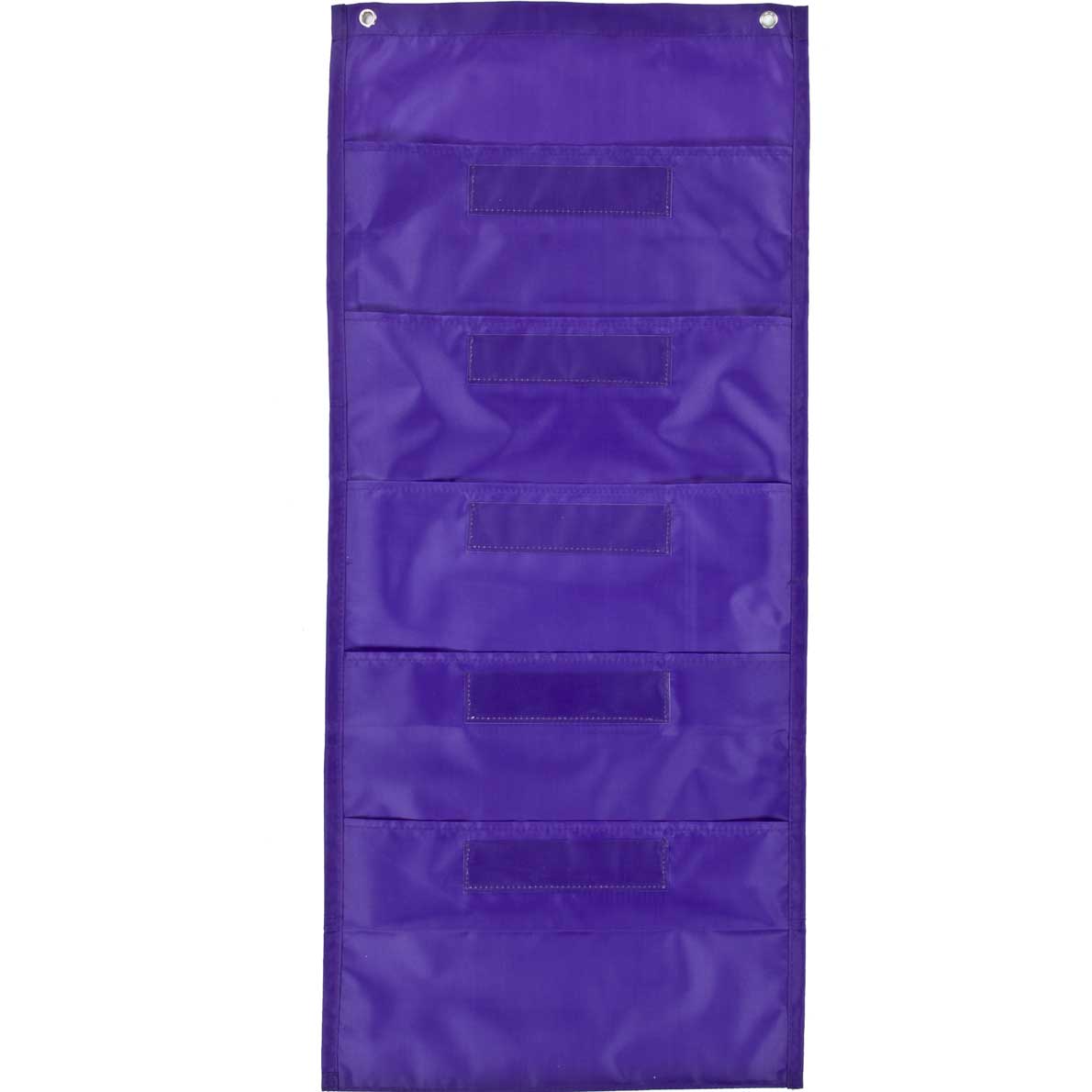File Folder Storage Pocket Chart And Folders Set - Purple