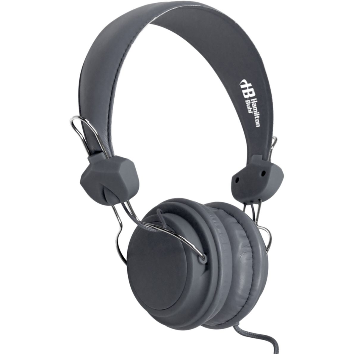 Headset With In-Line Mic - Gray