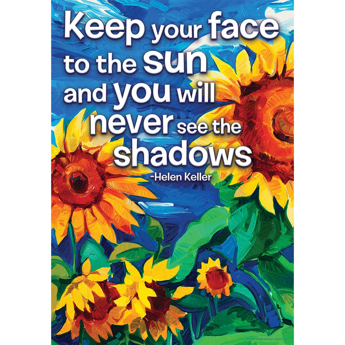 Keep Your Face To The Sun 13" X 19" Poster