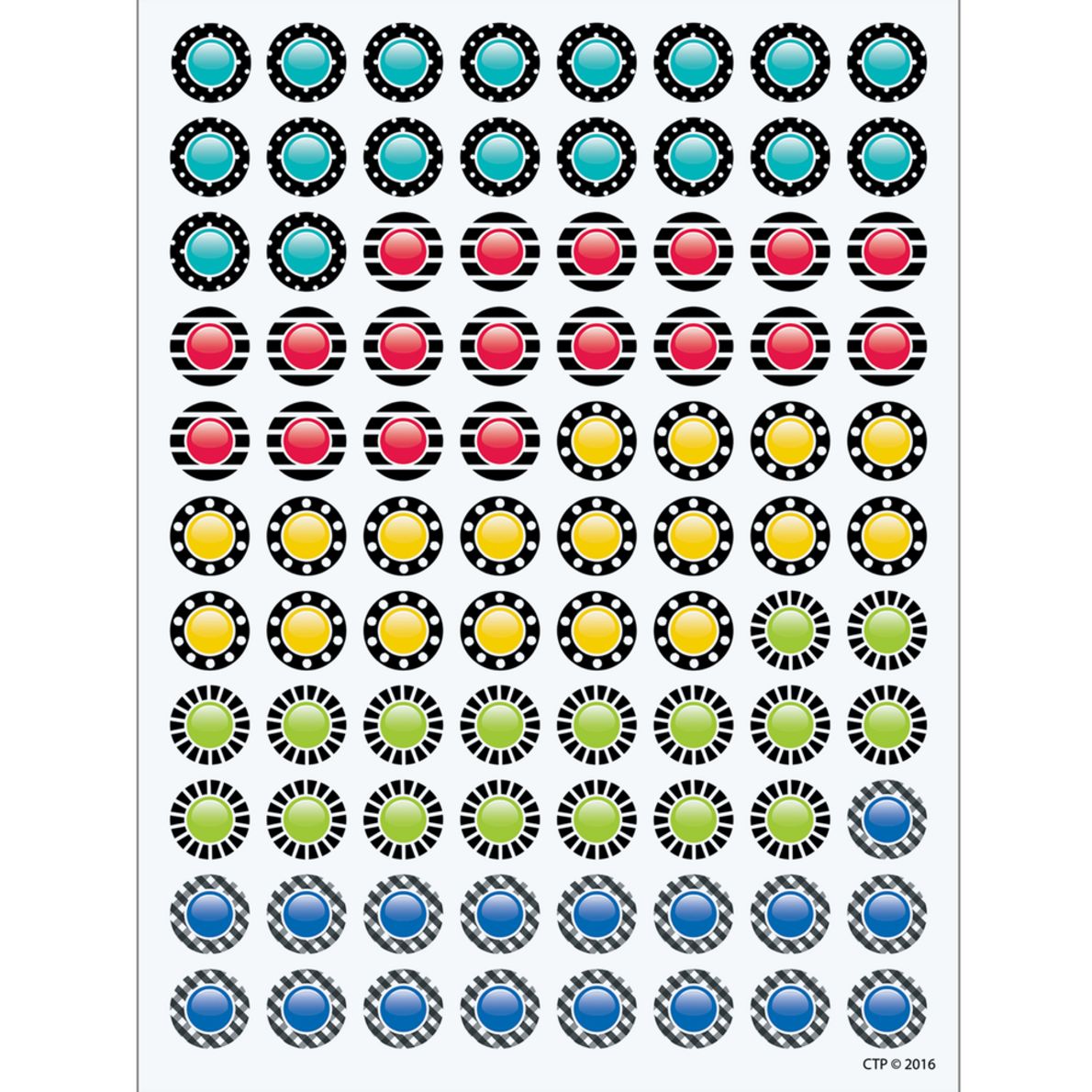 Bold and Bright Student Incentive Charts and Hot Spot Stickers - 916 ...