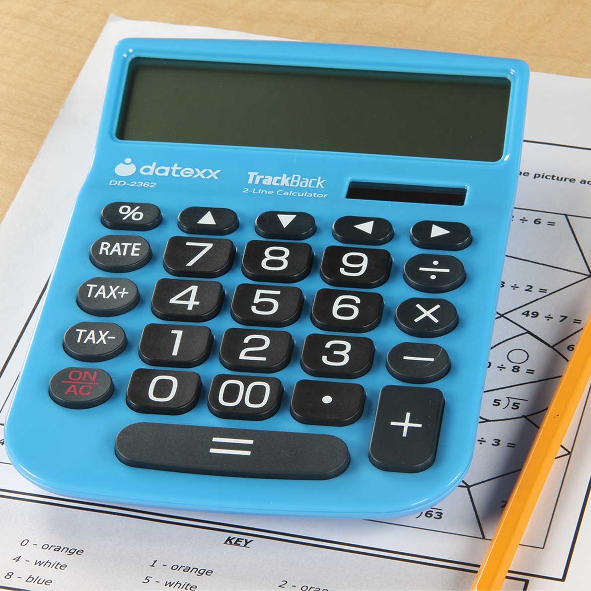 2-Line TrackBack Large Desktop Calculator