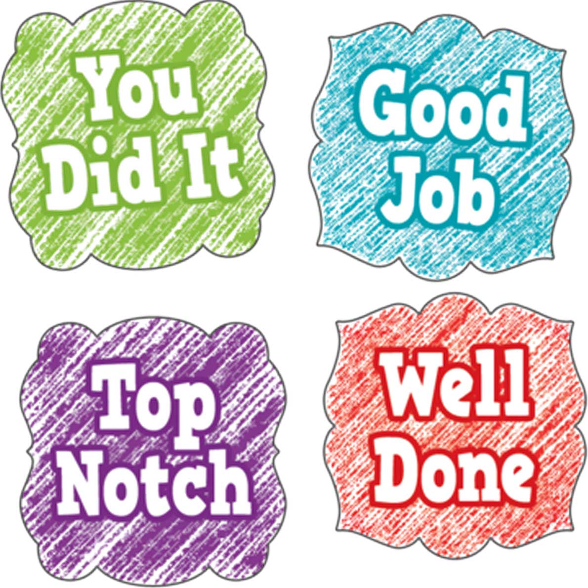 Colorful Scribble Sticker Pack