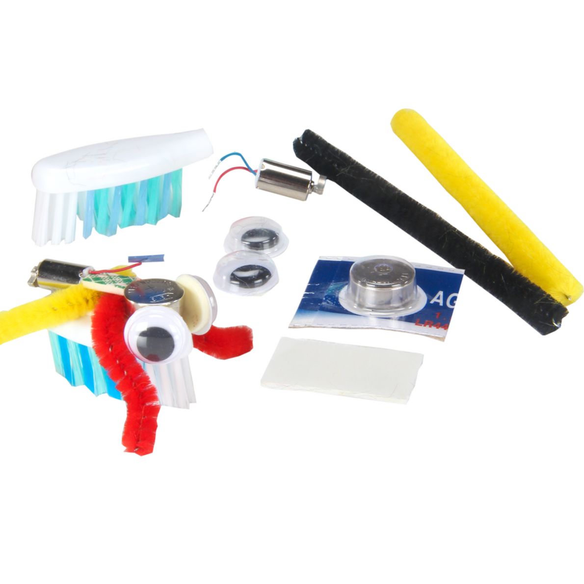 Bristlebot Build-A-Robot Kit 4-Pack