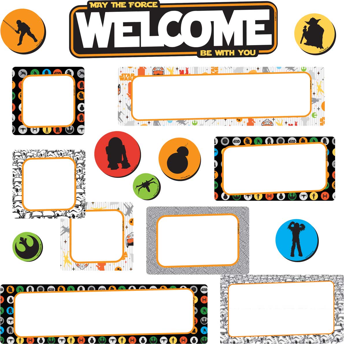 Star Wars Storm Troopers Mini Bulletin Board Set