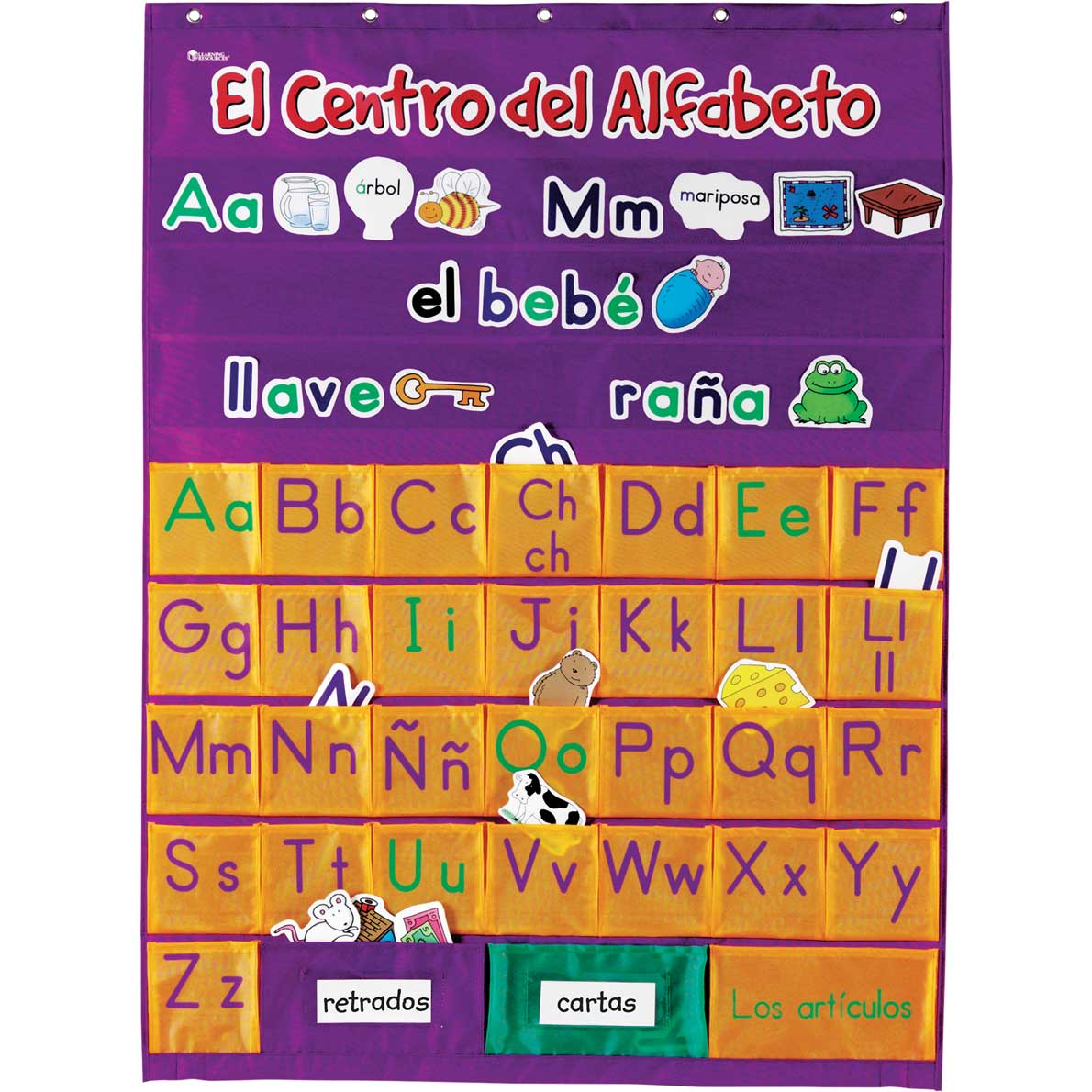 Spanish Alphabet Pocket Chart (El Centro del Alfabeto)