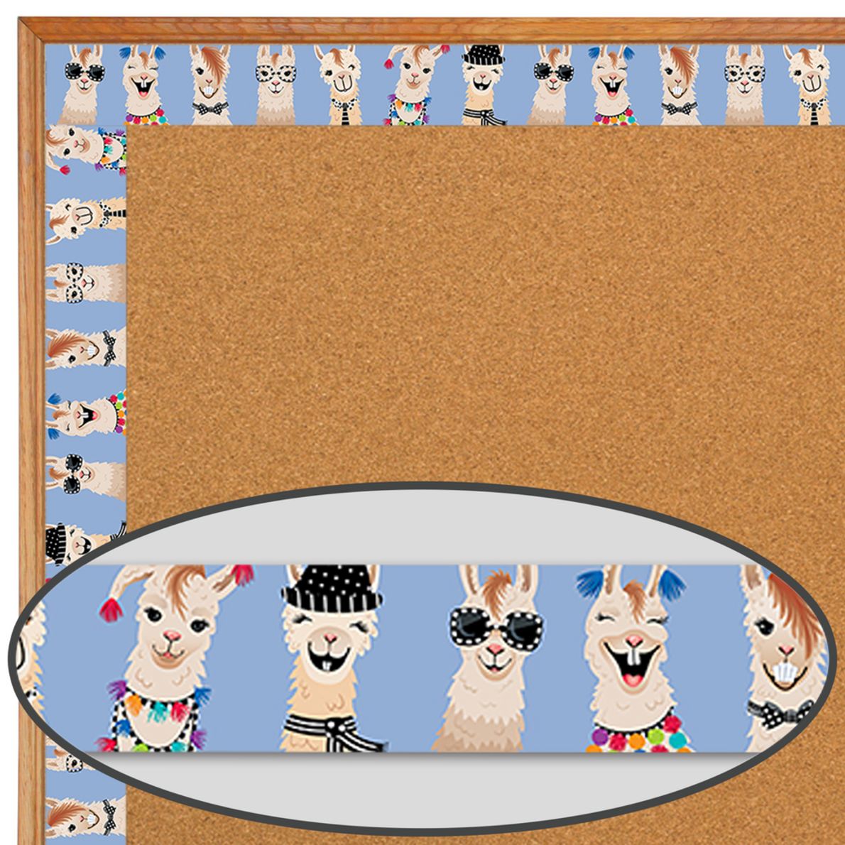 Bold and Bright Llamas Classroom Decor Collection - 1 multi-item kit