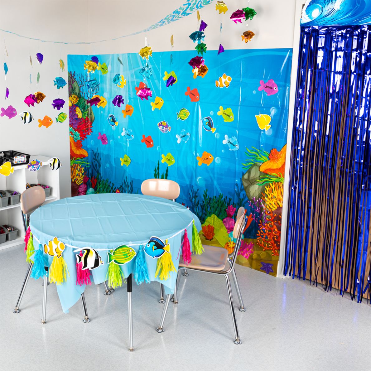 Under the Sea Backdrop Banner