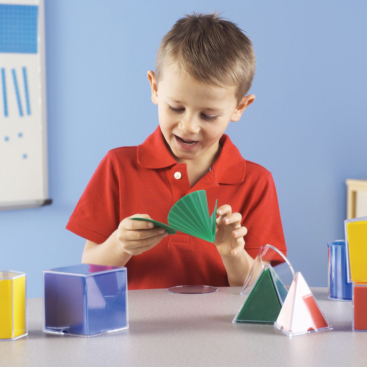 The Original Folding Geometric Shapes - 1 Shape Set