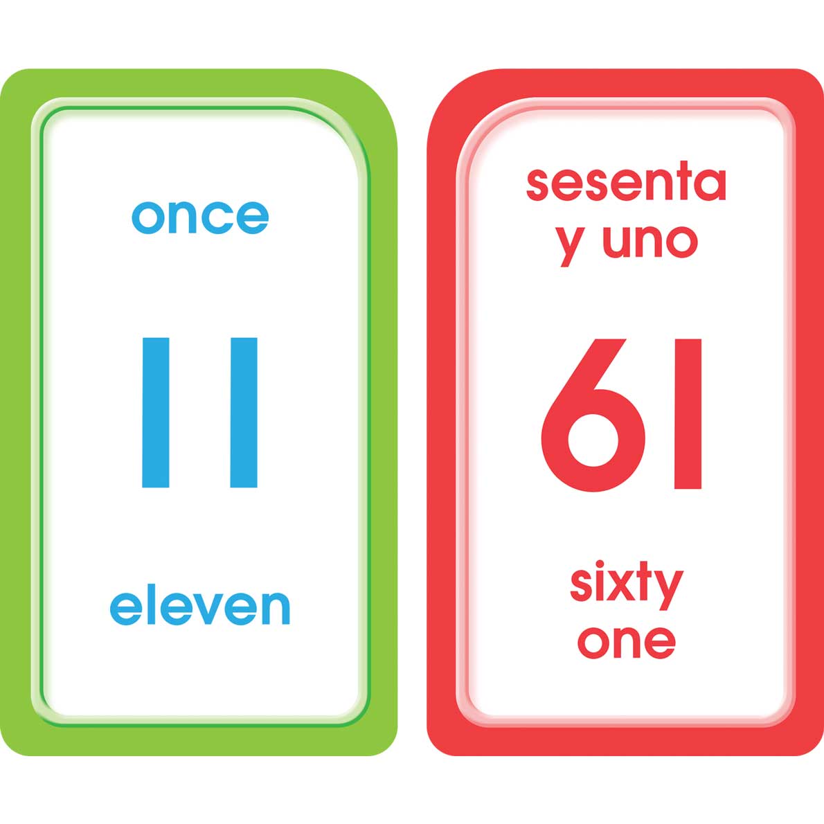 Bilingual Flash Cards Set