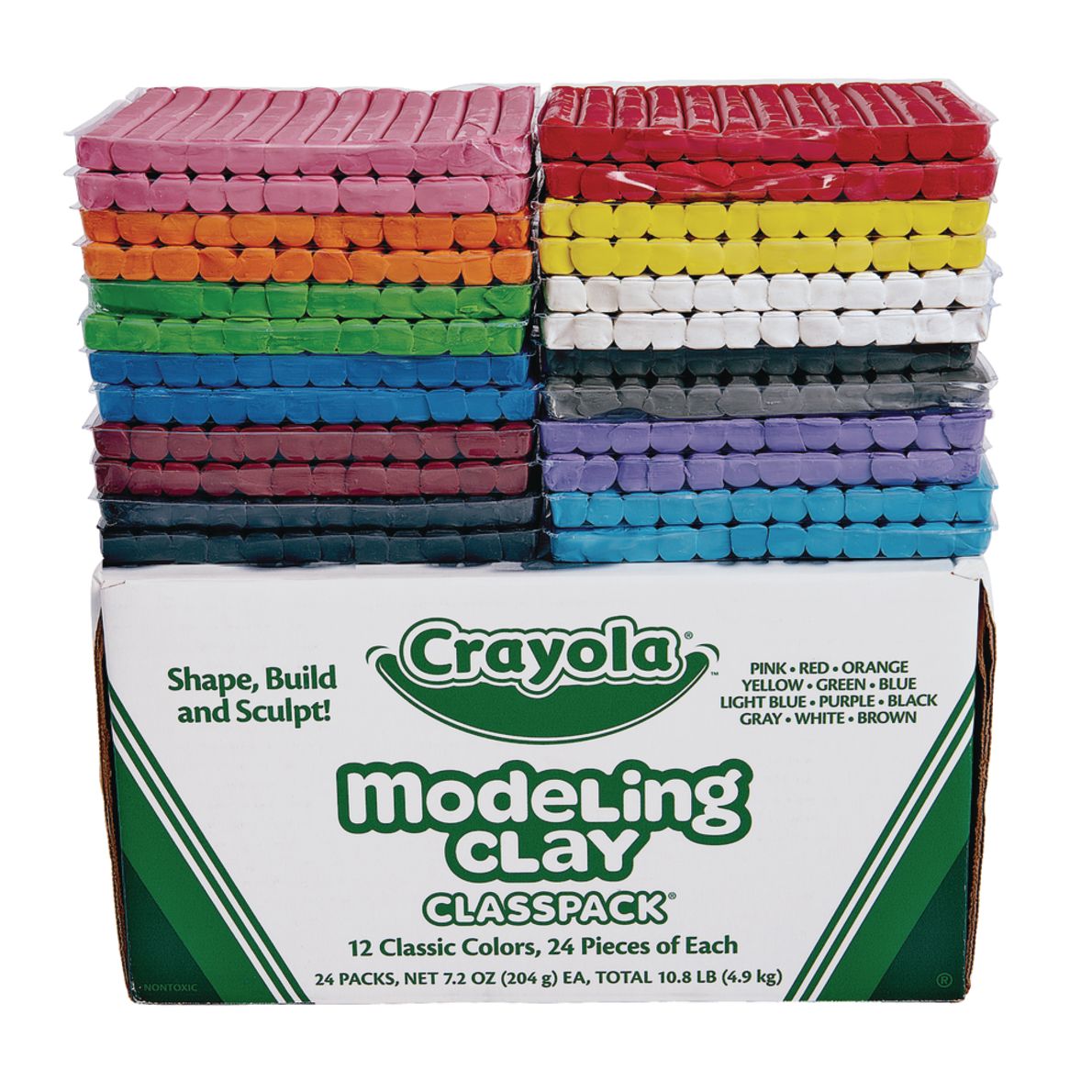 Crayola® Modeling Clay Classpack 10.8 lbs. Value Pack