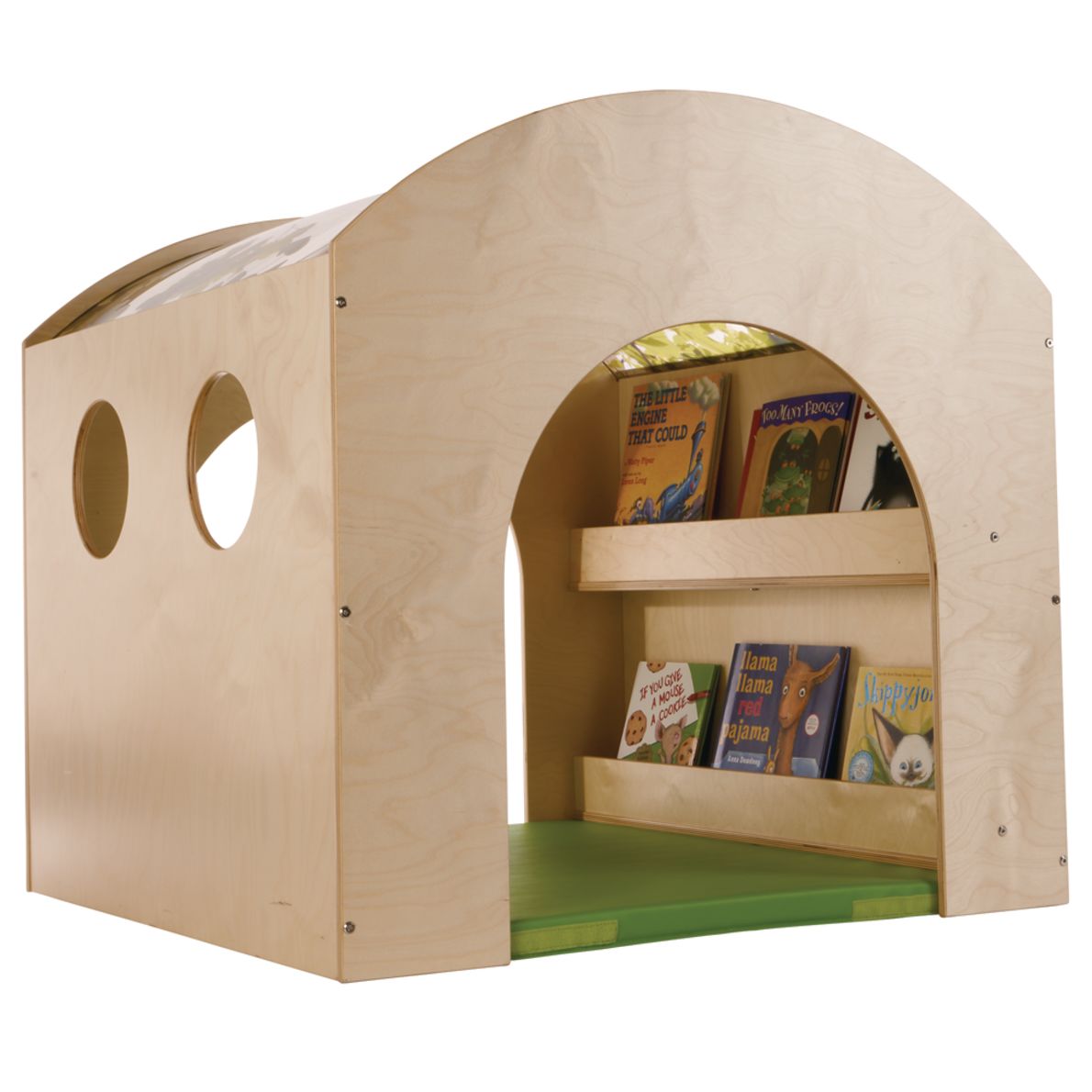 Indoor Nature Reading Nook with Floor Mat - Ready to Assemble