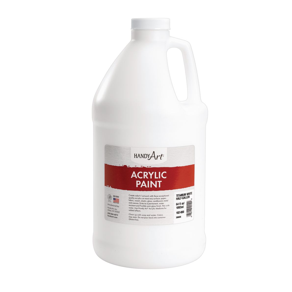 Acrylic Paint - 1/2 Gallon