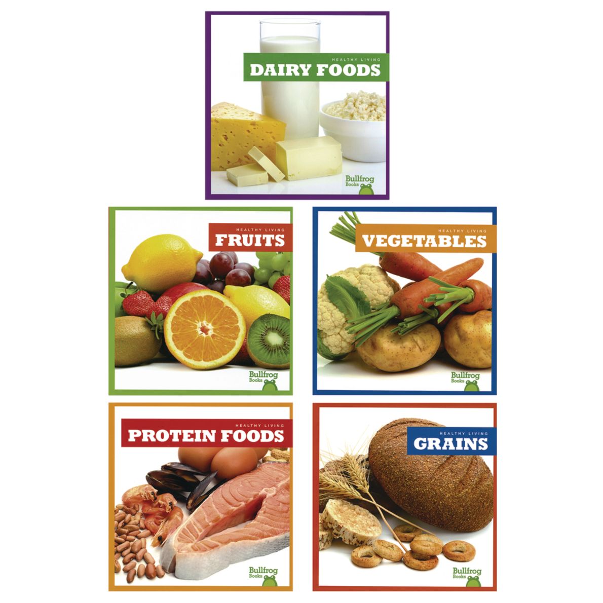 The Five Food Groups Book - Set of 5