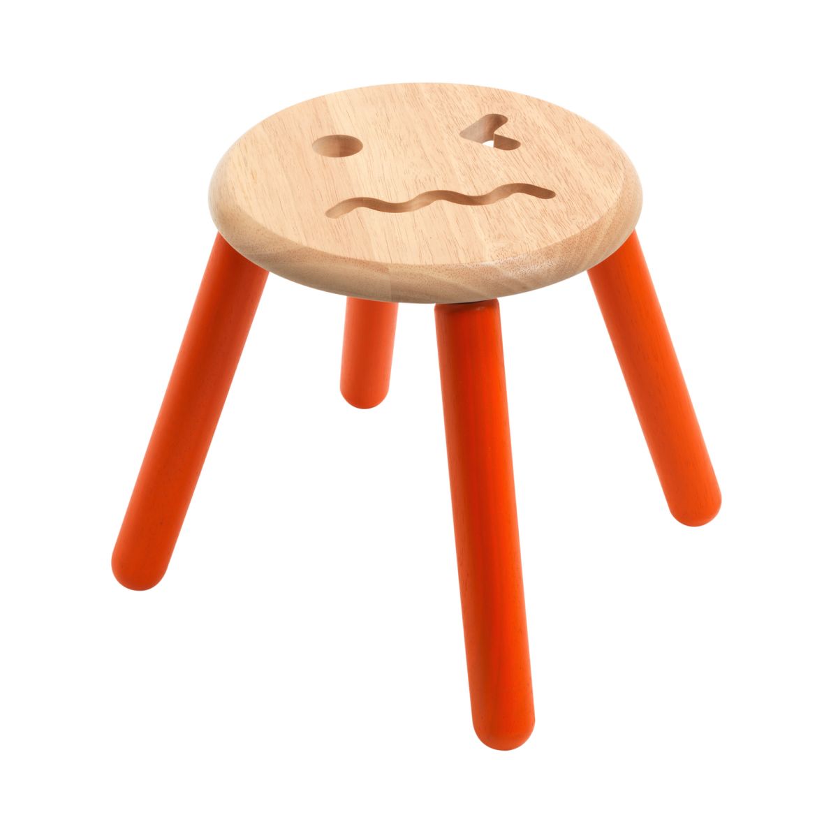 Excellerations® Sustainably Harvested Rubber Wood Emotions Stool - Set ...