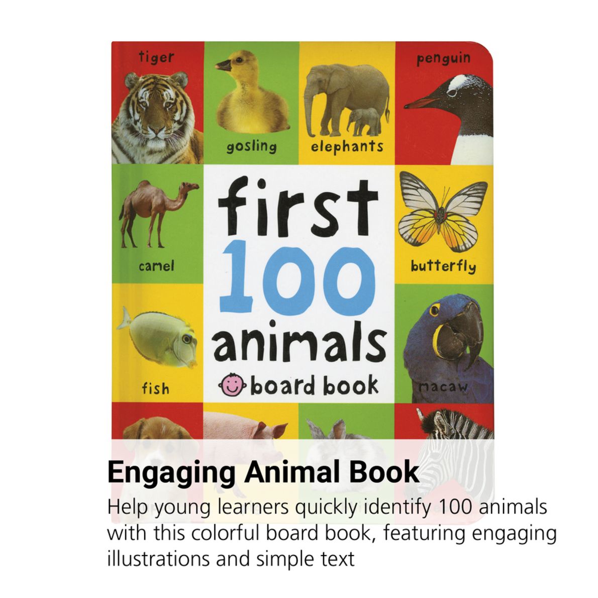 First 100 Animals Board Book