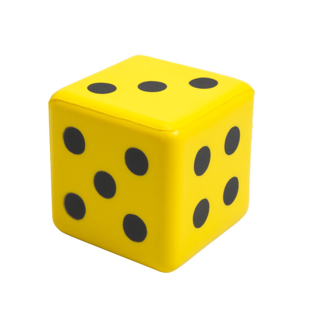 Molded Jumbo Dot Dice 3" 2pk