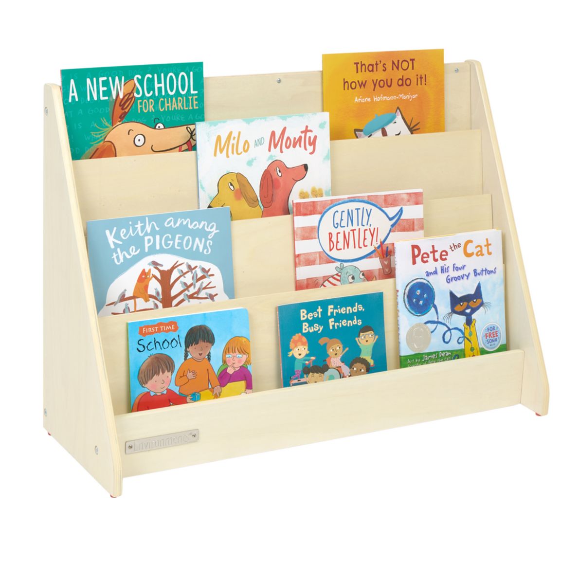 Environments® 4-Shelf Book Display - Assembled