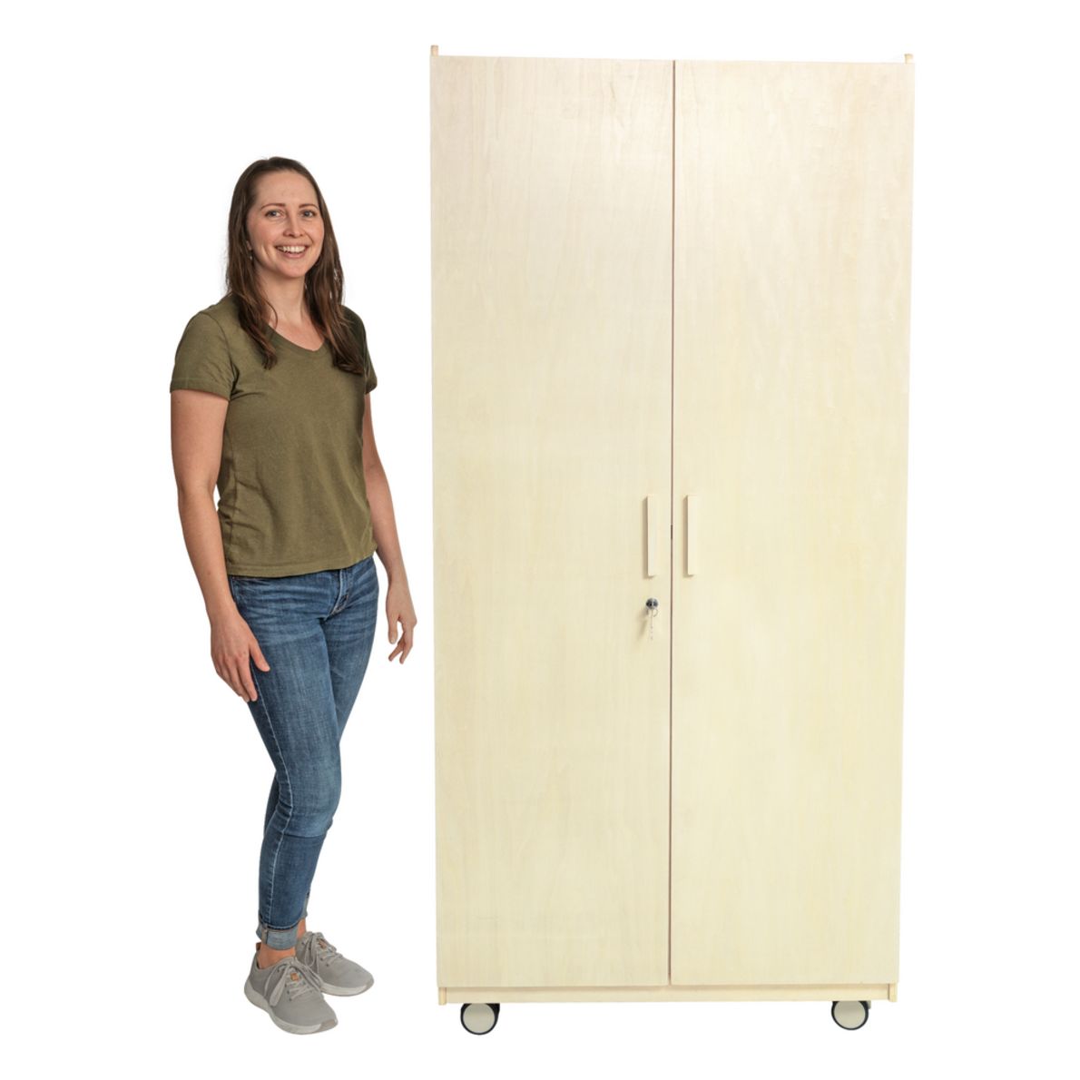 Environments® Mobile Teacher's Locking Storage Cabinet - Ready to Assemble