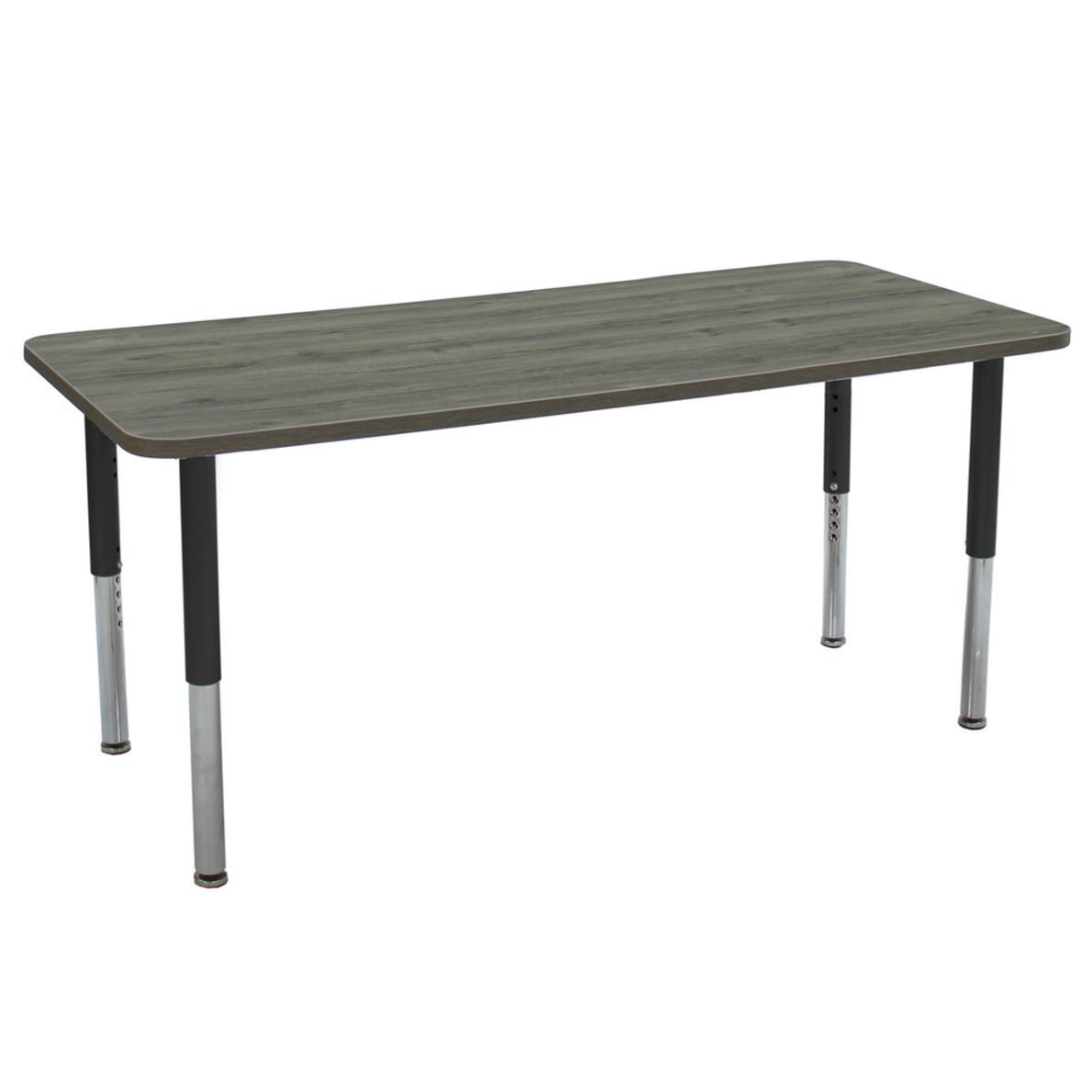 30" x 72" Rectangle La Madera Activity Table with Adjustable Super Legs ...