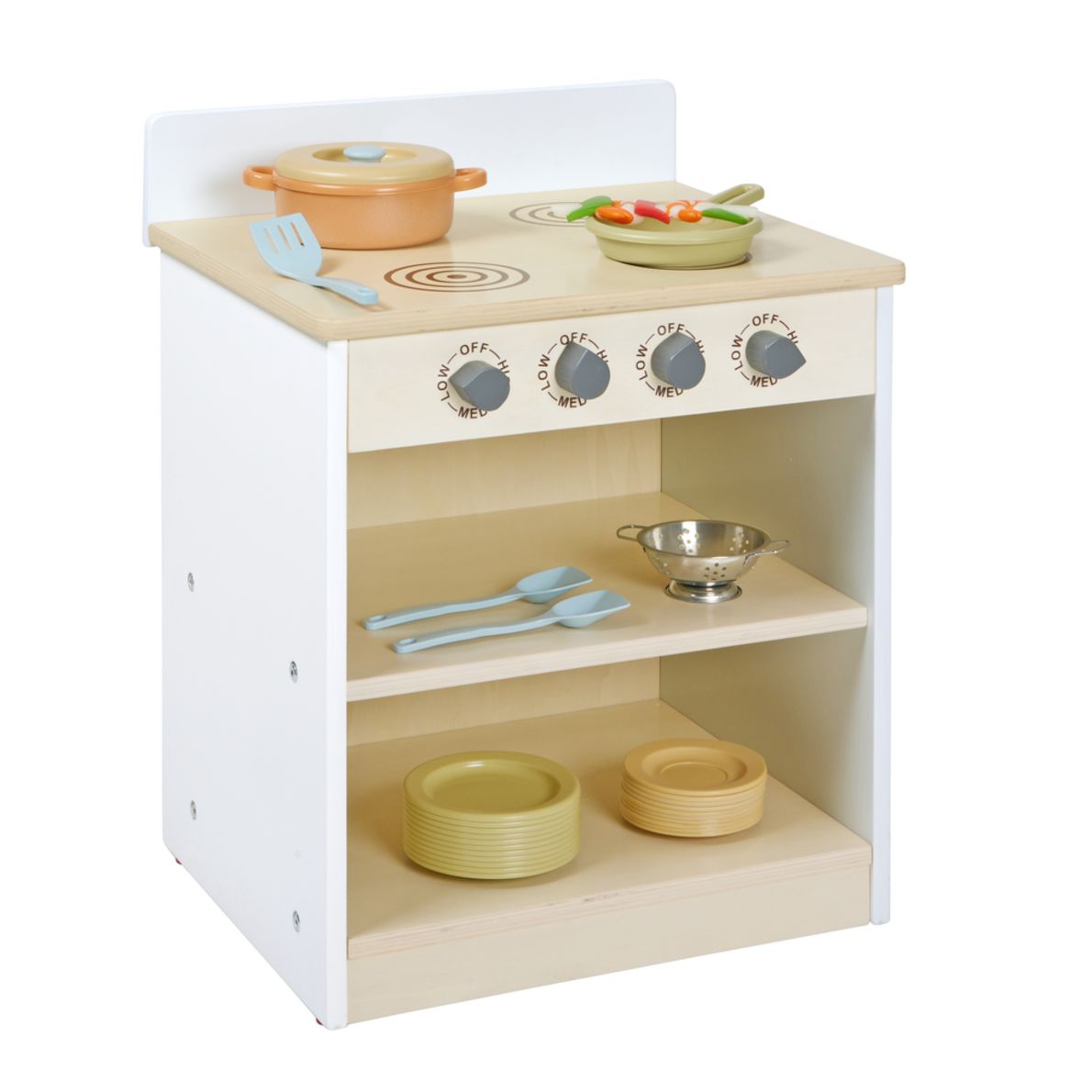Environments® White Toddler Stove - Assembled