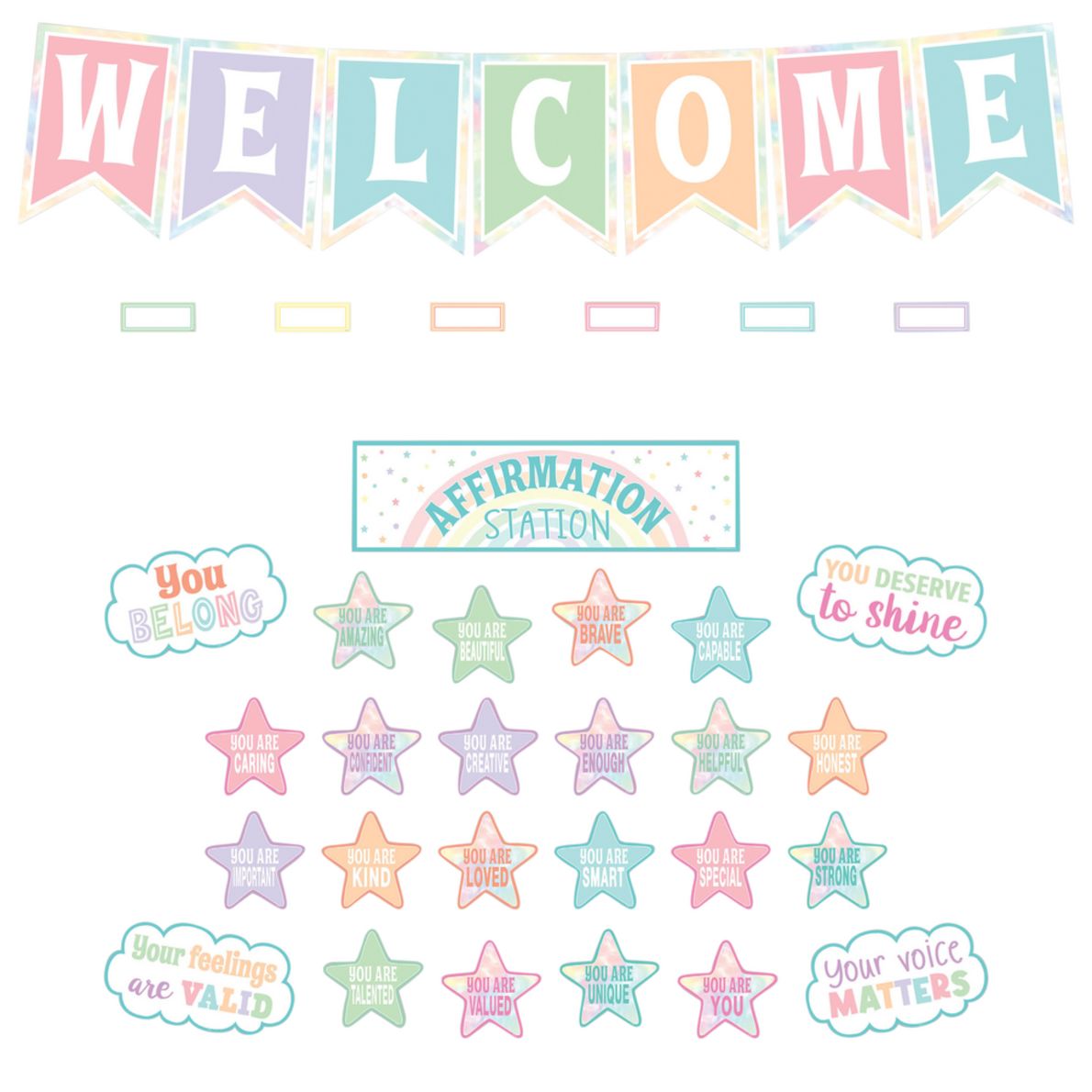 Pastel Pop Décor Kit
