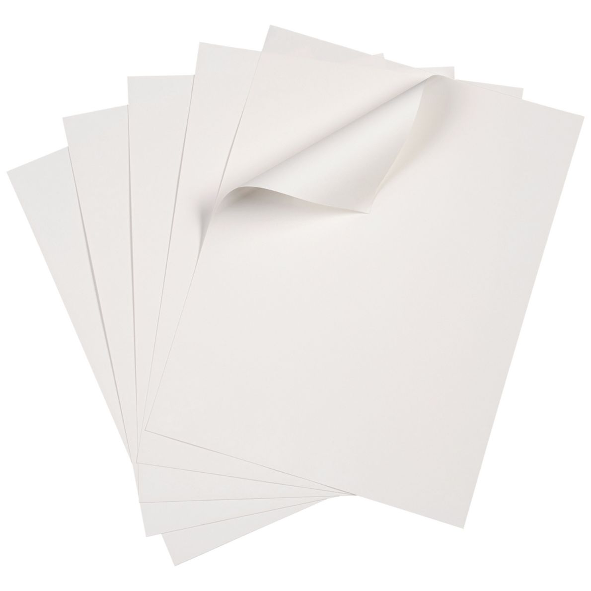 Self Adhesive Dry Erase Sheet 8.5"x11"- 5 Pack