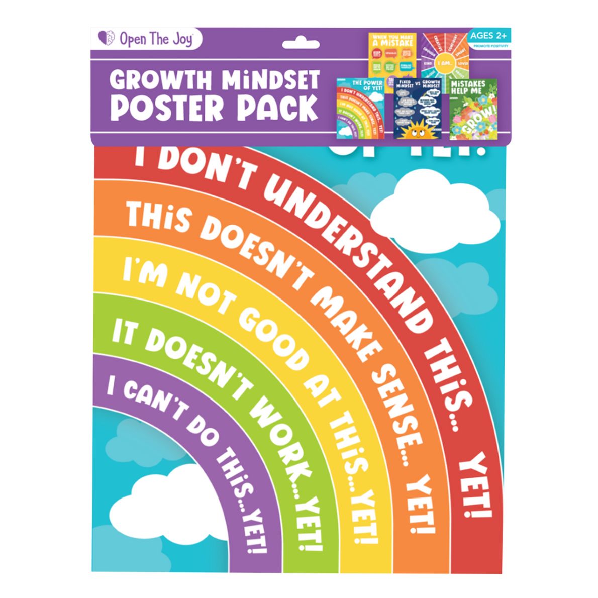Growth Mindset Poster Pack