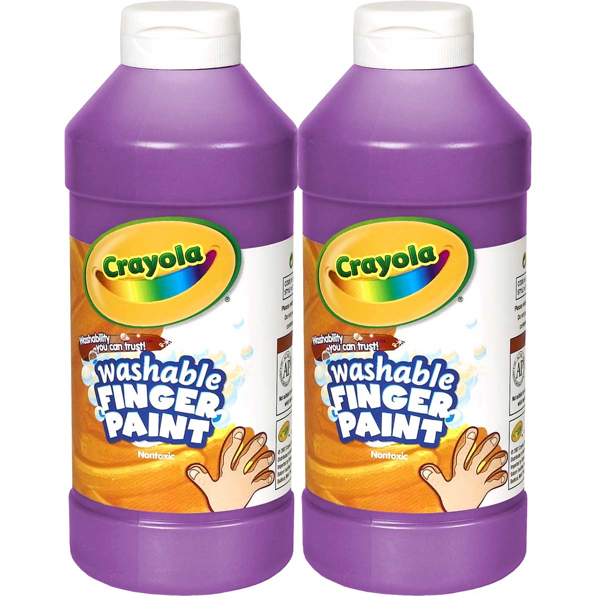 Crayola Washable Finger Paint 16oz Set Of 2 crayola-washable-finger-paint-16oz-set-of-2
