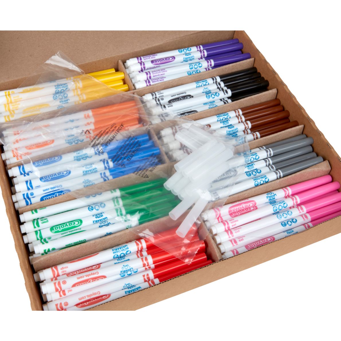 Crayola® Ultra-Clean Washable® Fine Tip Marker Classpack® Value Pack ...