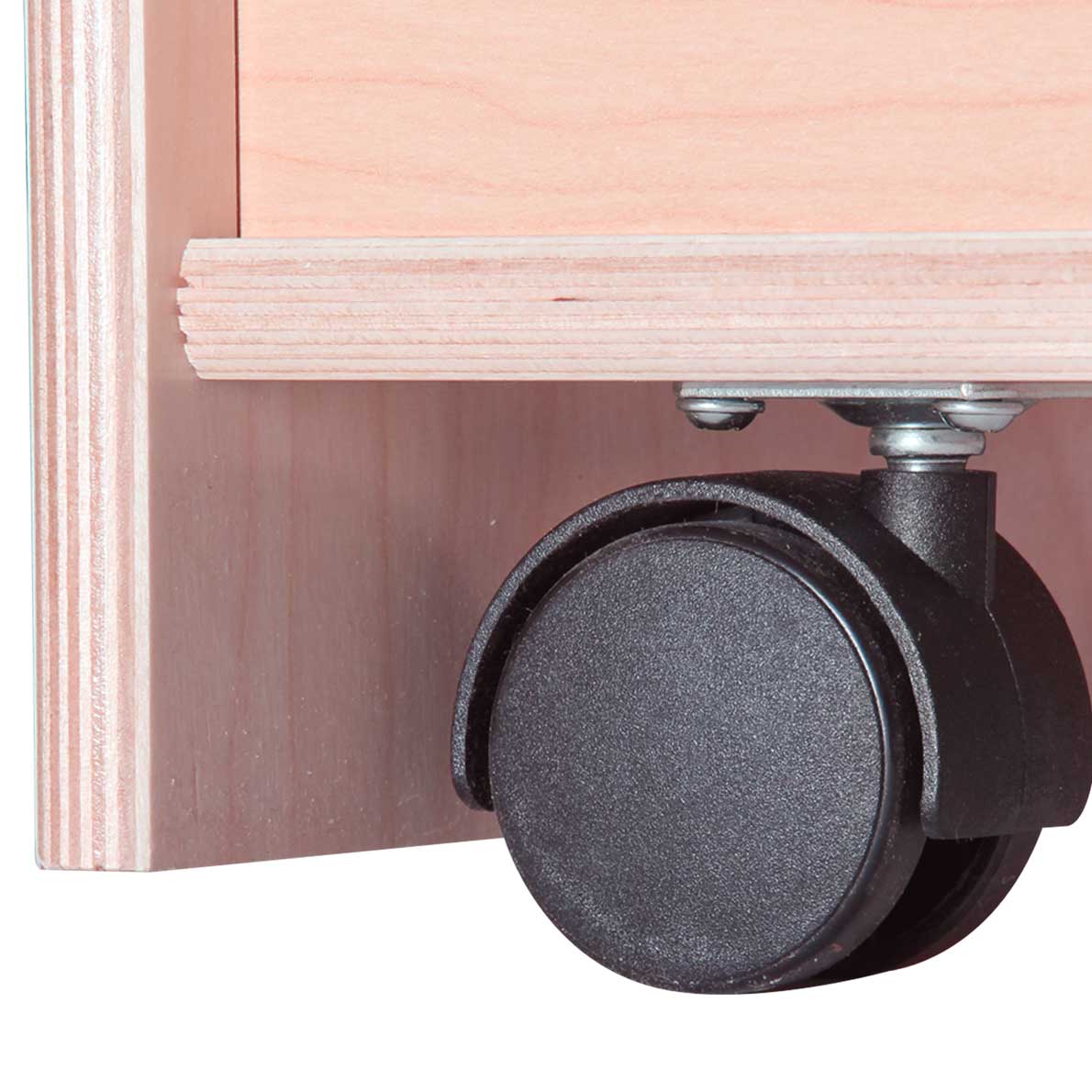 Value Line 25-Tray Mobile Cubicle With Opaque Trays