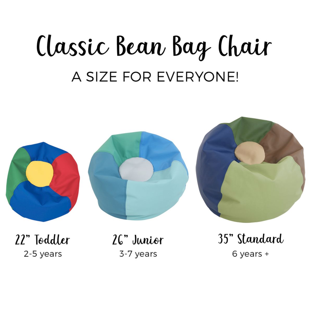 26" Round Bean Bag - 1 beanbag