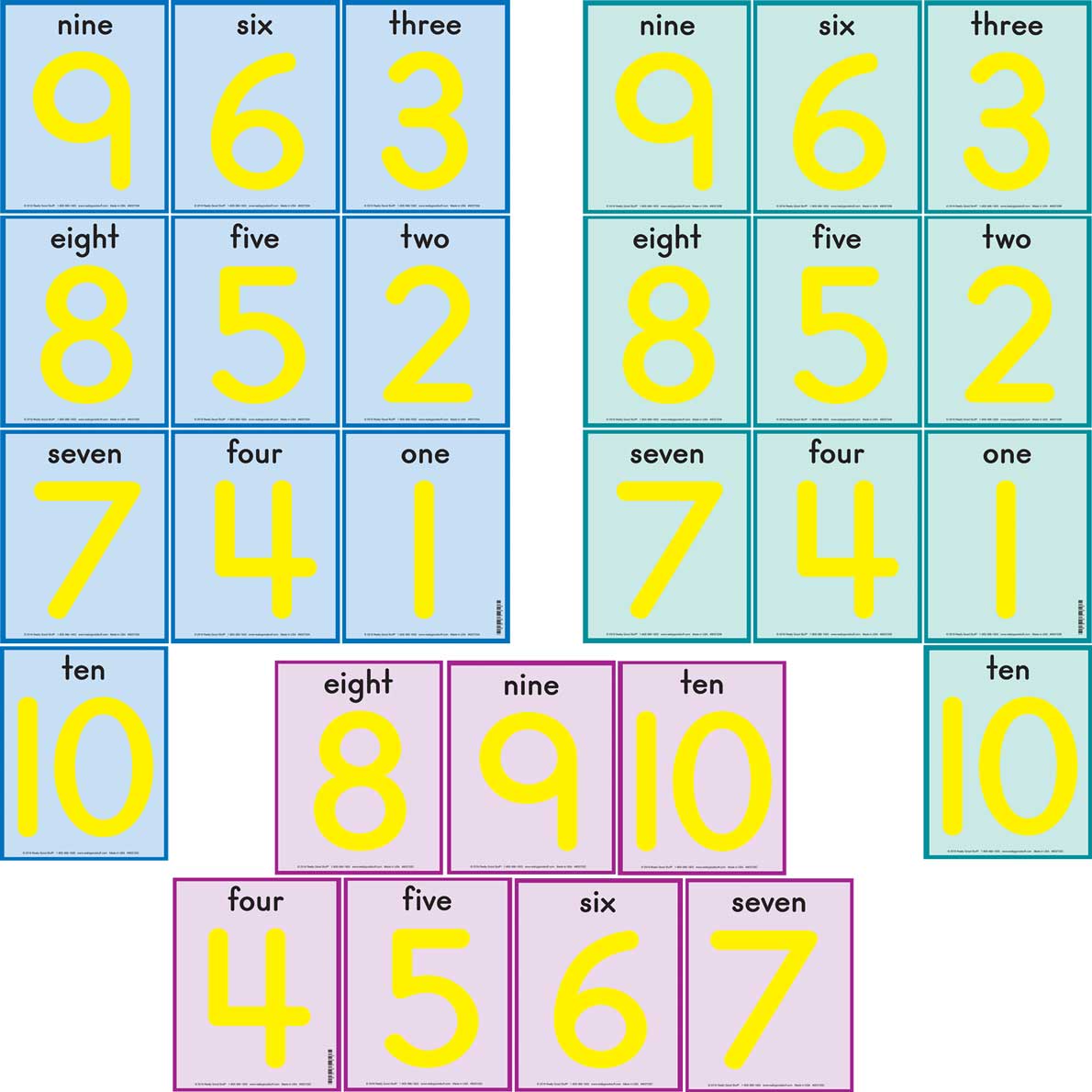 Ten-Frames Practice Mats