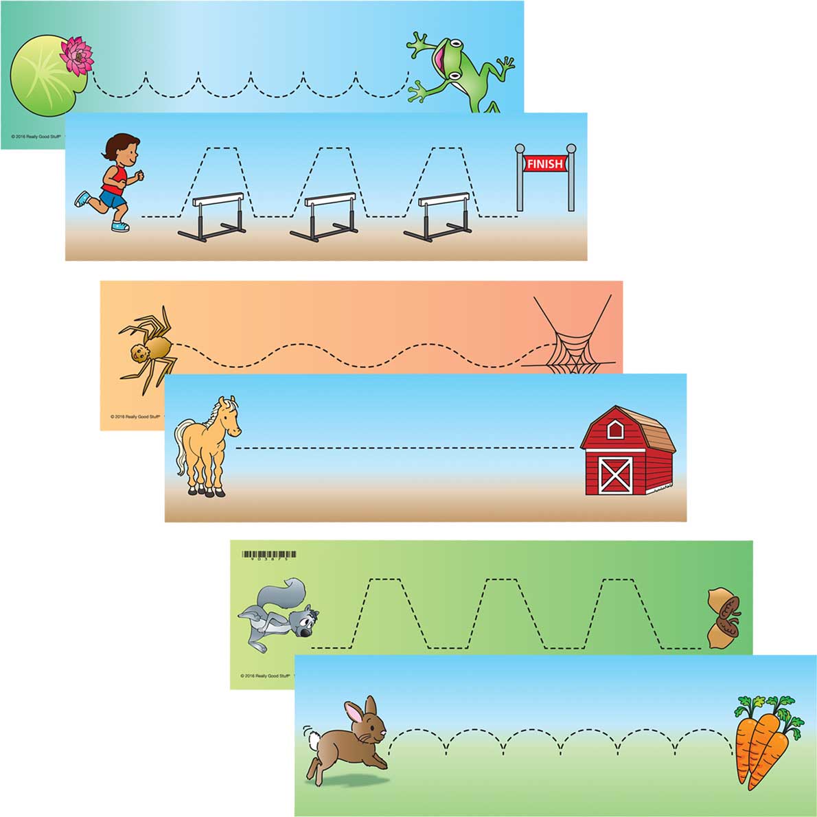 Here-To-There Early Writing Patterns Set